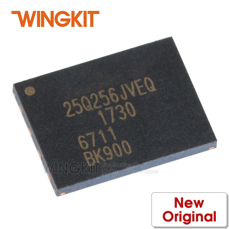 1PCS W25Q256JVEIQ WSON8 W25Q256JVE W25Q256JV W25Q256 / 25Q256JVEQ WSON ...