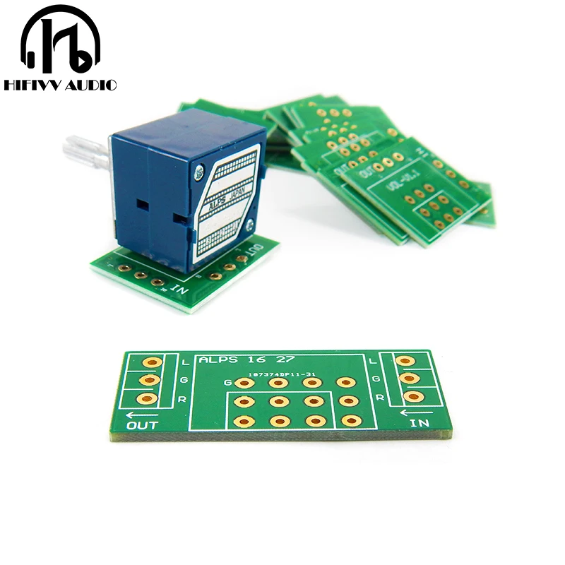 10PCS Audio Volume Potentiometer Switch Variable Resistor Gold-plated ...