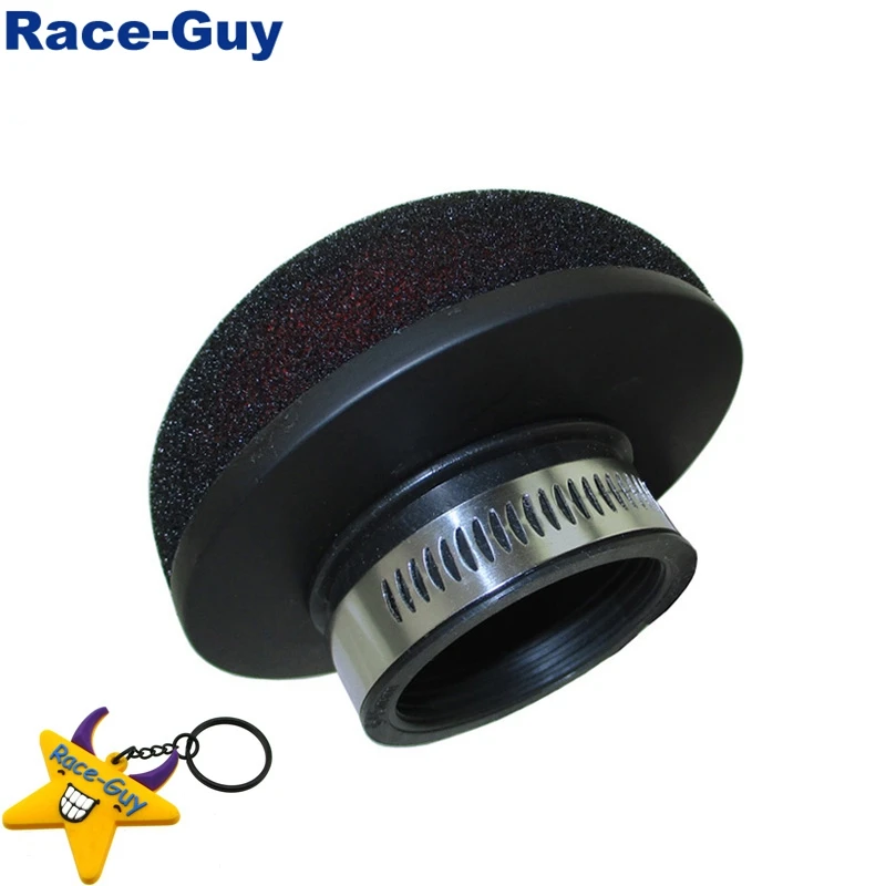 45mm Air Filter Pod For Motorcycle Pit Dirt Bike ATV Quad Go Kart Buggy ...