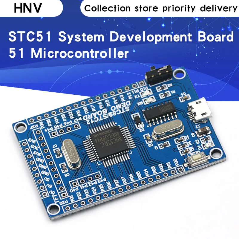 51 Microcontroller 51 small system board STC89C52 STC51 System ...