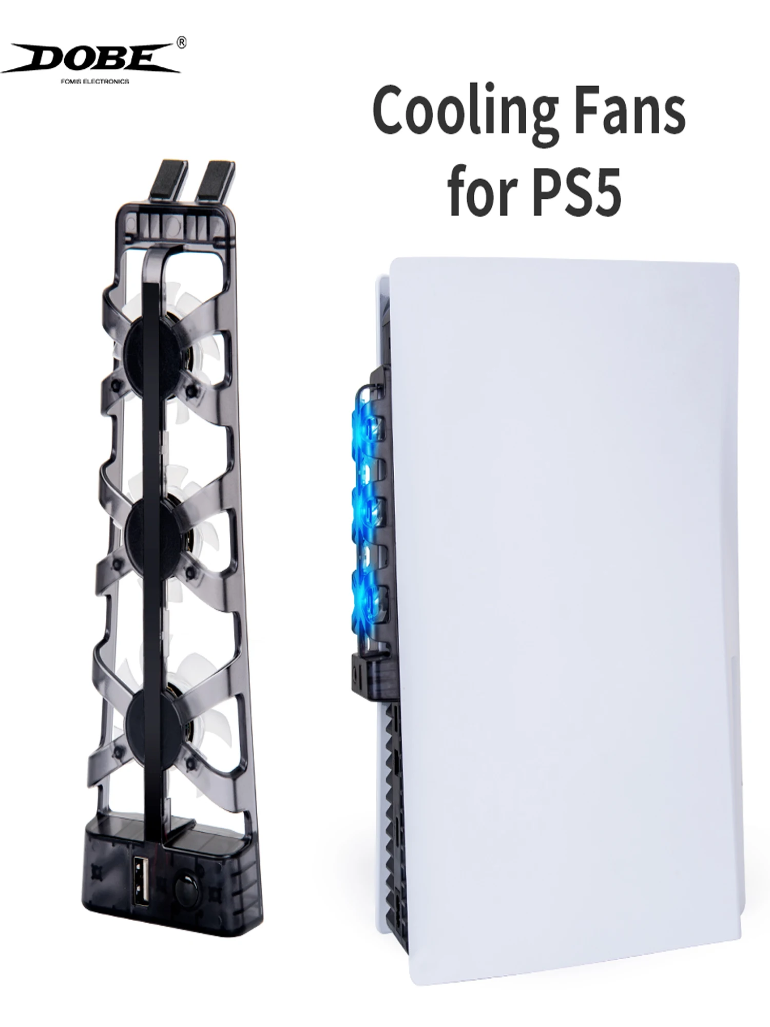 Suitable-for-PS5-host-cooling-fan-PS5-host-rear-Blu-ray-radiator-P5 ...