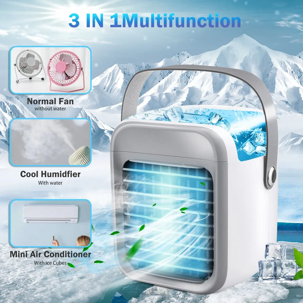 Portable-Air-Cooler-Household-Multifunctional-Humidifier-Purifier-Usb ...