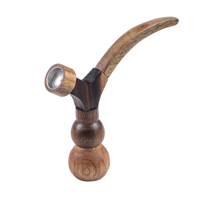Novo mini cachimbo de madeira para cigarro e tabaco, acessórios para ...