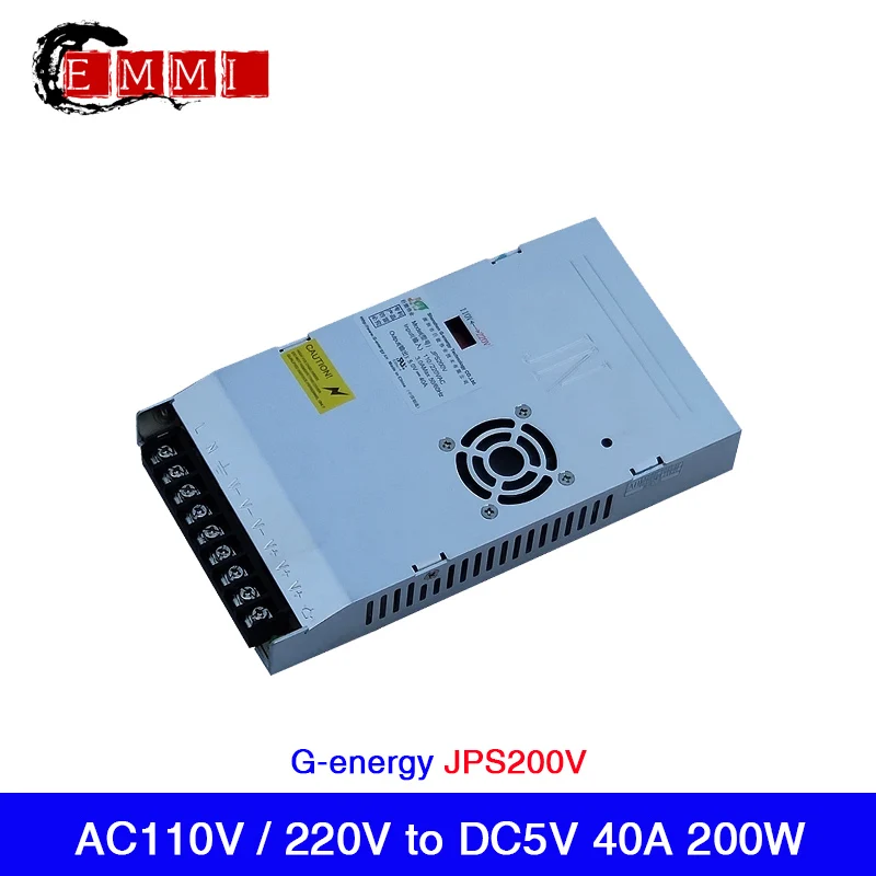 LED Display Switching G energy JPS200V 5V 40A 200W LED Screen Power ...
