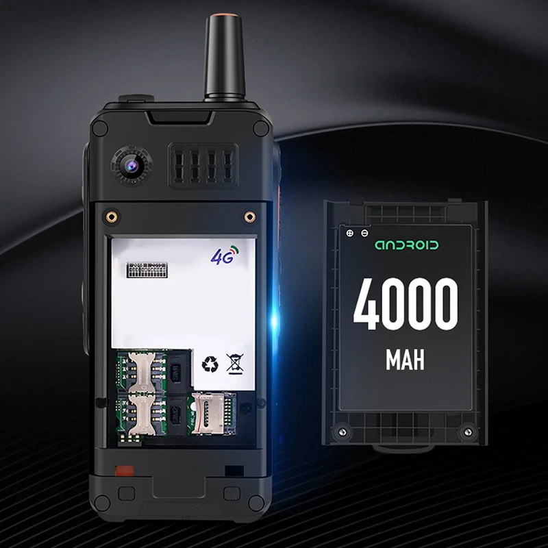 UNIWA Handheld Public Network Intercom Mobile Unicom Dual 4G Global ...