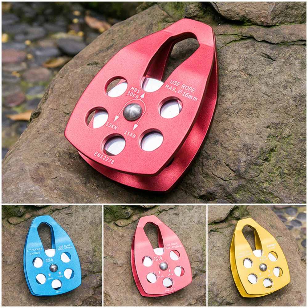 Mountaineering Rescue Pulley Outdoor Hoisting Pulley Rock ...