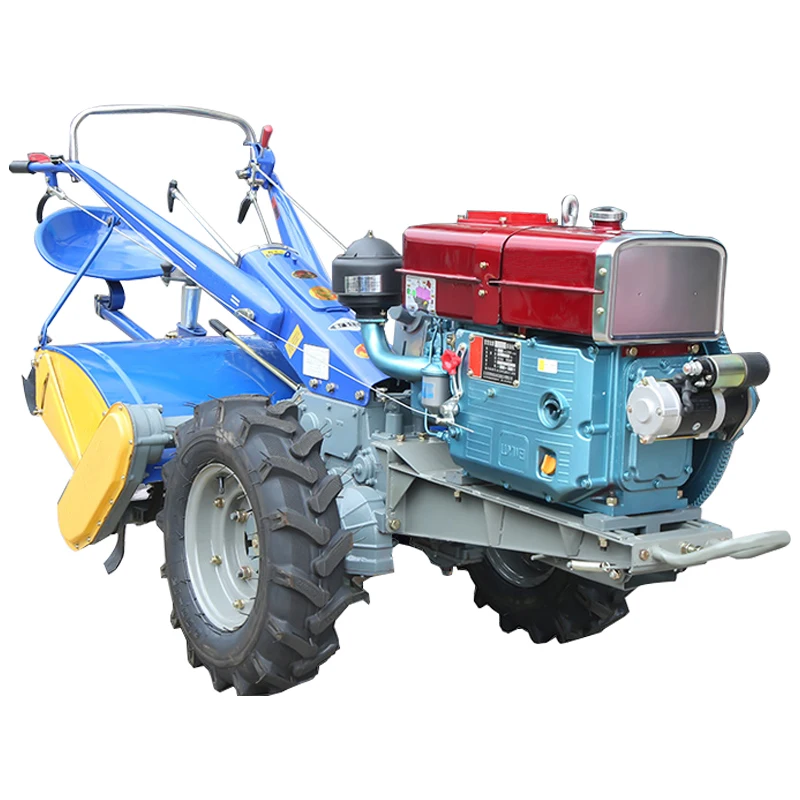 Tractor-para-caminar-maquinaria-agr-cola-cultivador-rotativo-15HP-China ...