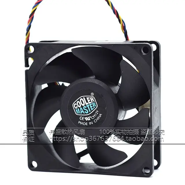 original FA08025M12LPA 12V 0.45A 4-wire PWM intelligent speed ...