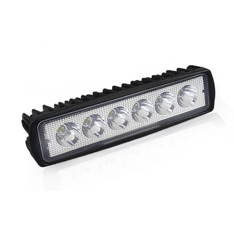 Projecteur universel de voiture DRL à 6 LED 18W, phare antibrouillard ...