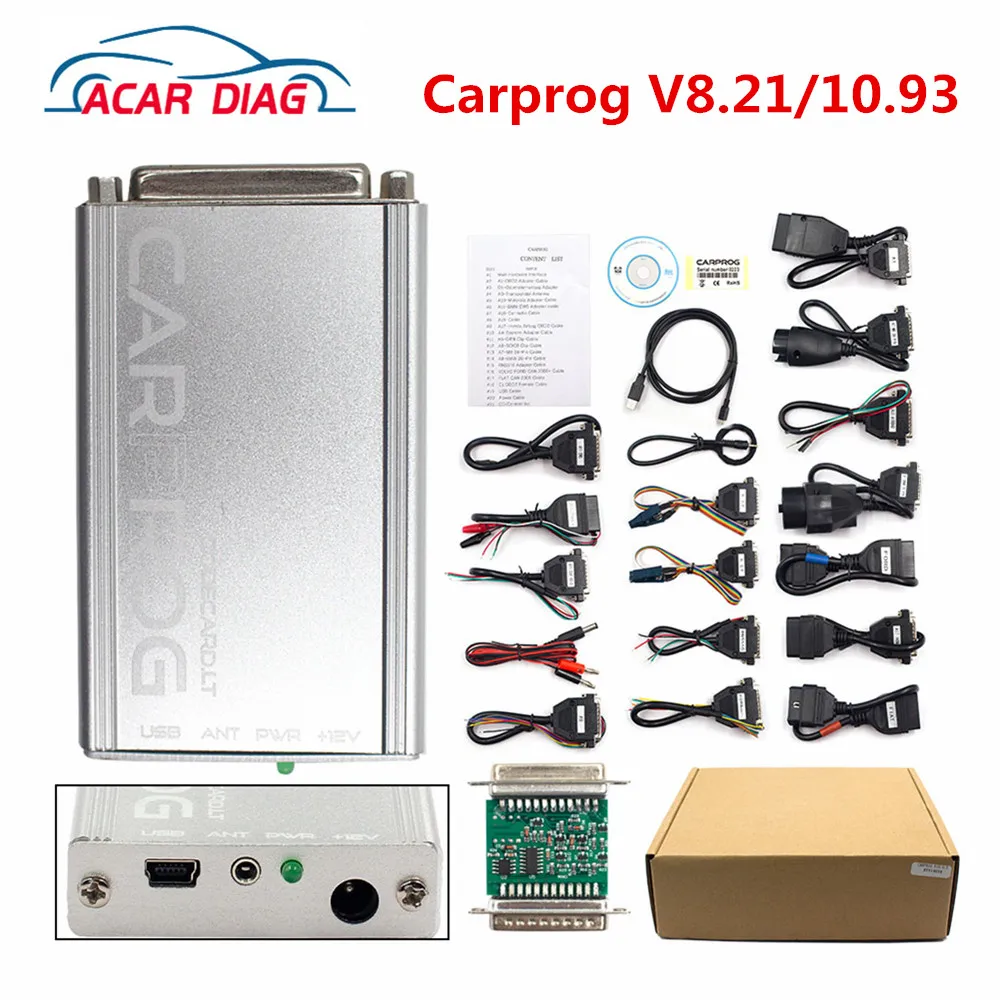 Best Carprog V10.93 Online Car Prog V8.12 Free Keygen Full Adapter ...