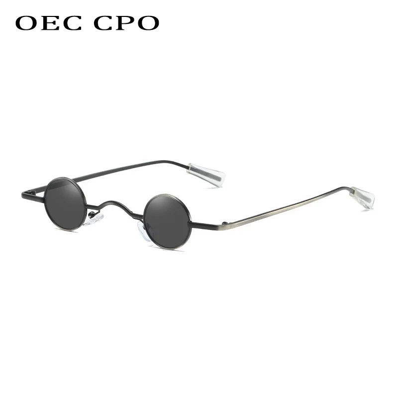 Vintage Rock Punk Man Sunglasses Classic Small Round Sunglasses Women ...