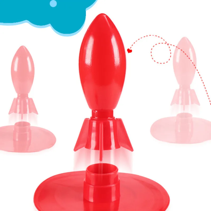 Children-Spray-Water-Rocket-Toy-Rocket-Launcher-Outdoor-Toy-Water ...