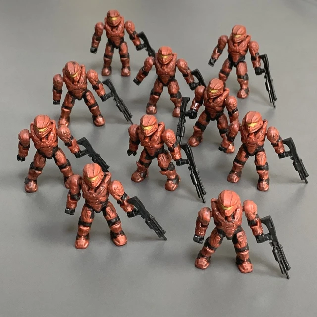 Halo Mega Bloks Orange Spartan