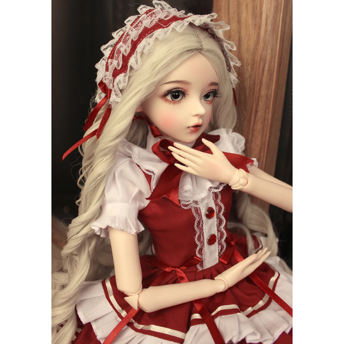 60cm 1/3 BJD Dolls Mechanical Joints Princess Doll Set - Wind Chime ...