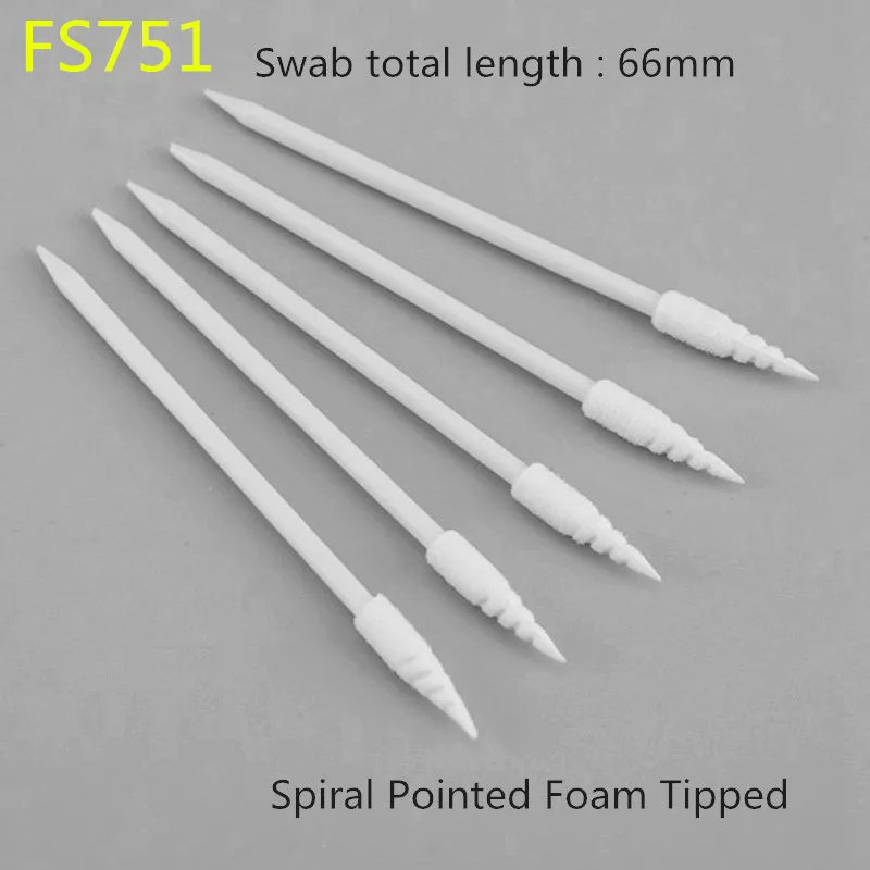 500 pces mini micro limpeza swabsticks substituir tx751b espuma limpa ...