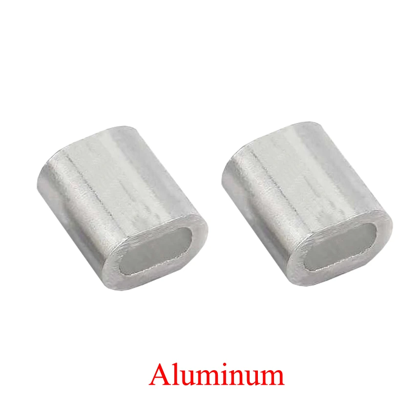 Hoists, Winches & Rigging Aluminum Ferrules Crimping Sleeves Wire Rope ...