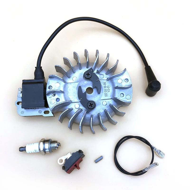 HUNDURE-Flywheel-Ignition-Coil-Spark-Plug-Stop-Switch-Kit-For-HUSQVARNA ...