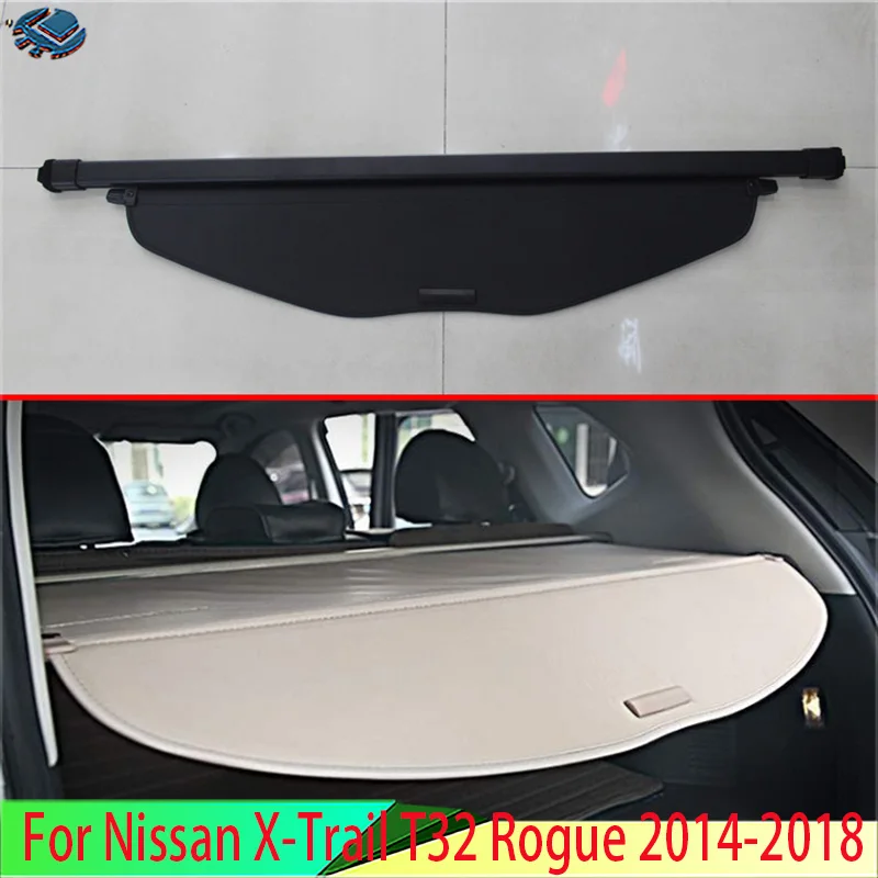 For-Nissan-X-Trail-T32-Rogue-2014-2018-Aluminum-Canvas-Rear-Cargo-Cover ...