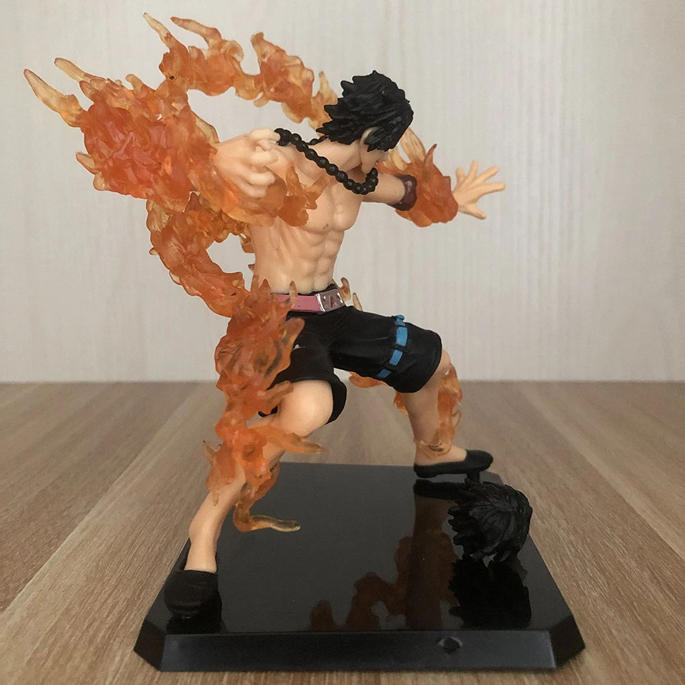 One Piece Fire Fist Portgas D Ace Action Figure Model 16cm PVC | One ...