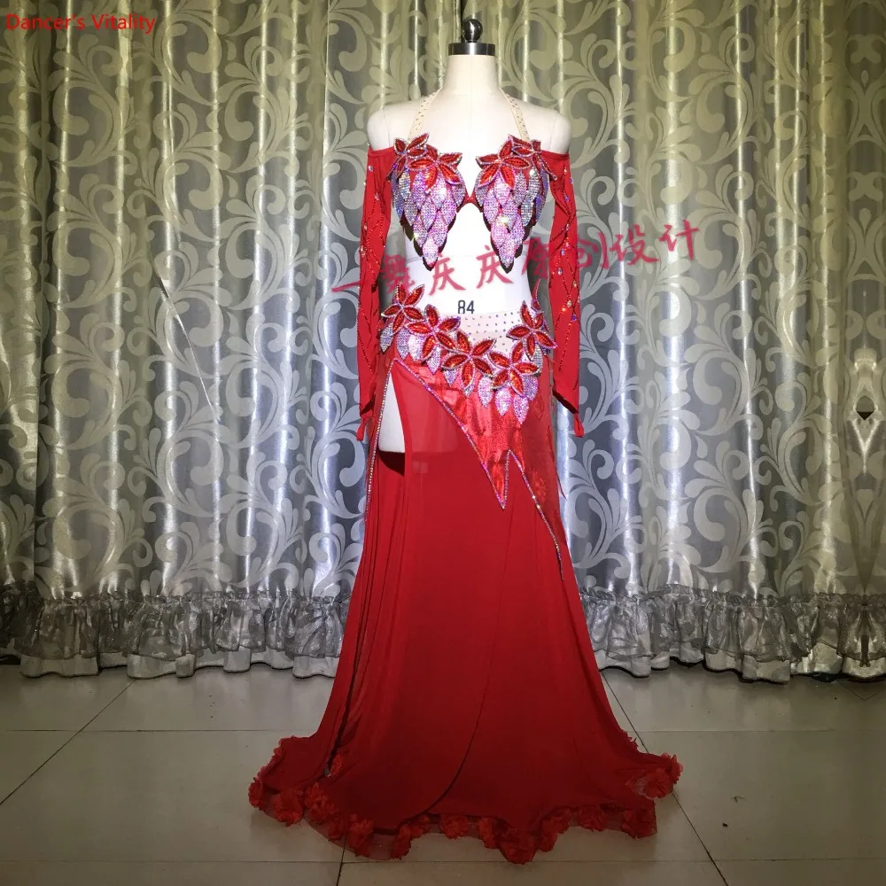 2018 New Professional Belly Dancing Clothing Luxury Women Oriental ...