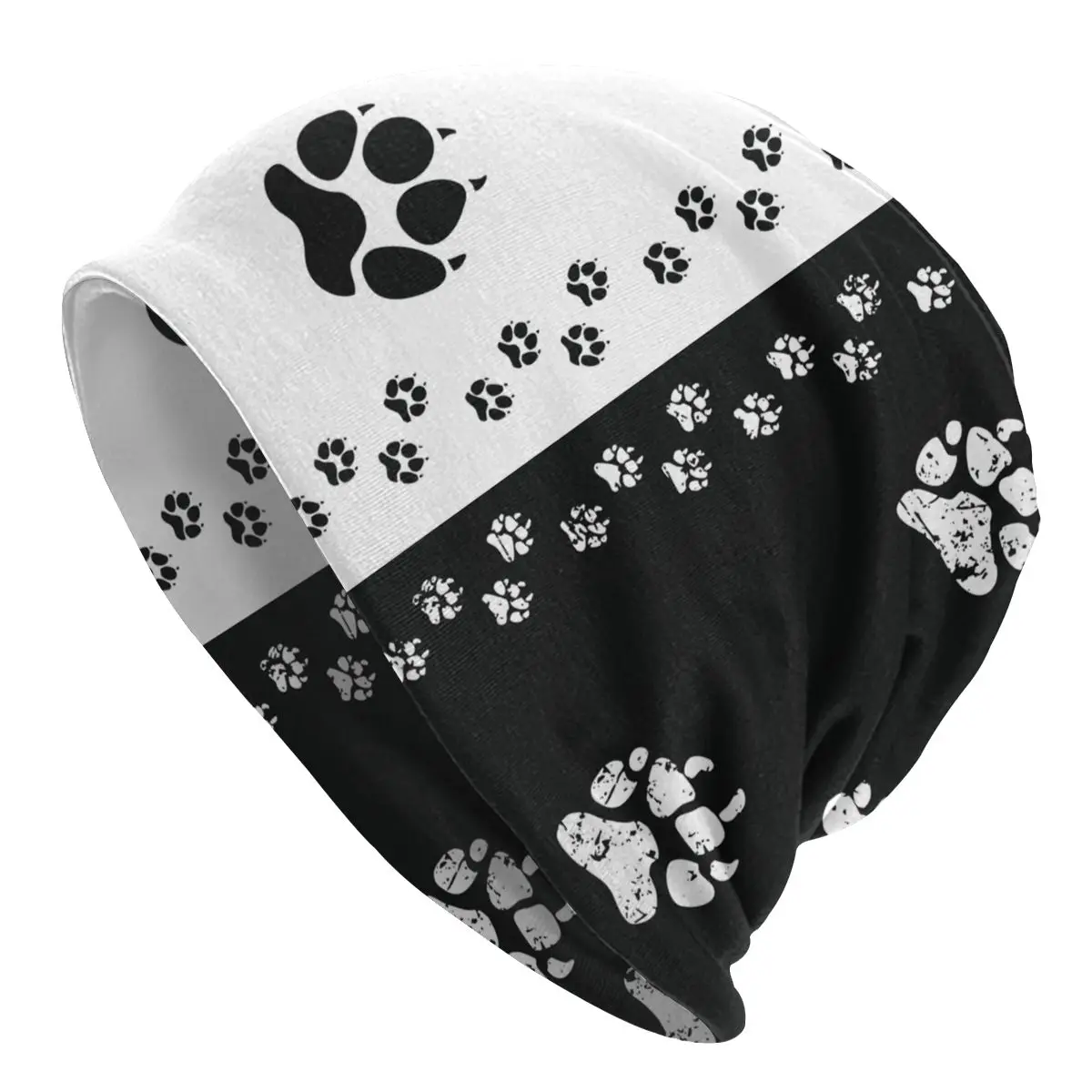 Dog-Paw-Prints-Animal-Hats-Hip-Hop-Autumn-Winter-Outdoor-Skullies ...