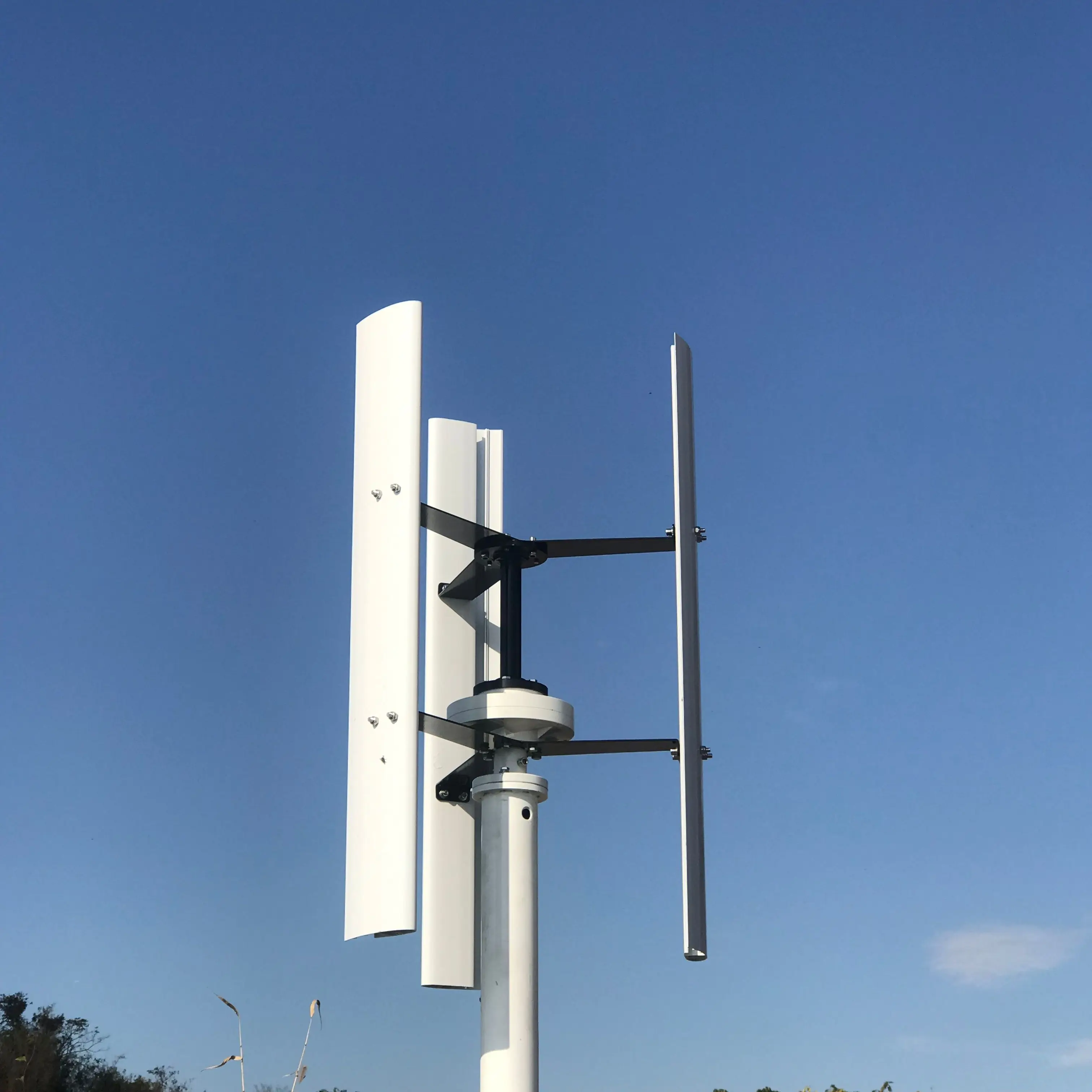 Vertical Axis Wind Turbine Rooftop