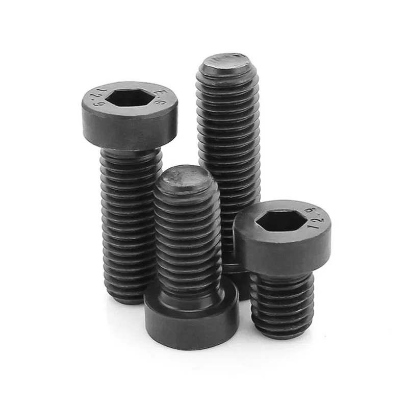 Black Grade 12.9 Low Head Hex Hexagon Socket Cap Screws Thin Short ...