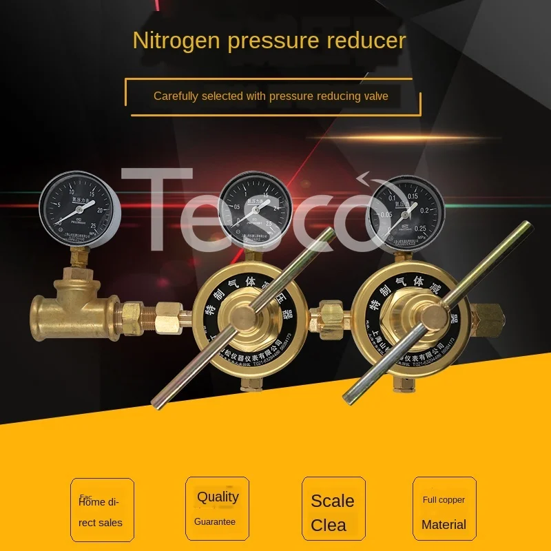 Nitrogen pressure reducer YQD 30 full copper nitrogen pressure reducing ...