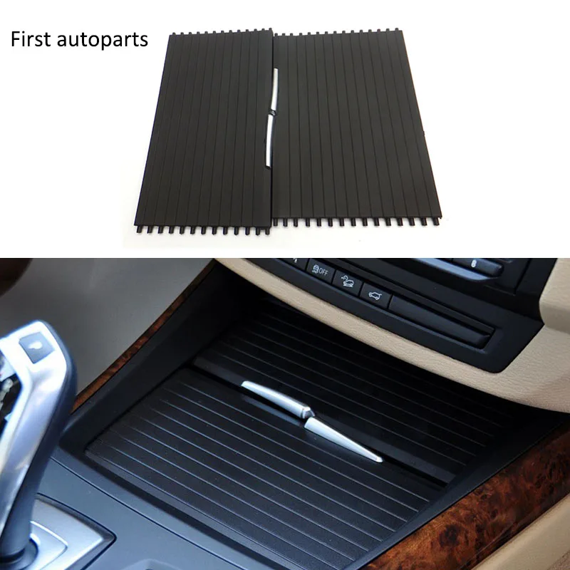 Front Console Cup Holder Roller Blind Cover 51166954943 6954943 For Bmw ...
