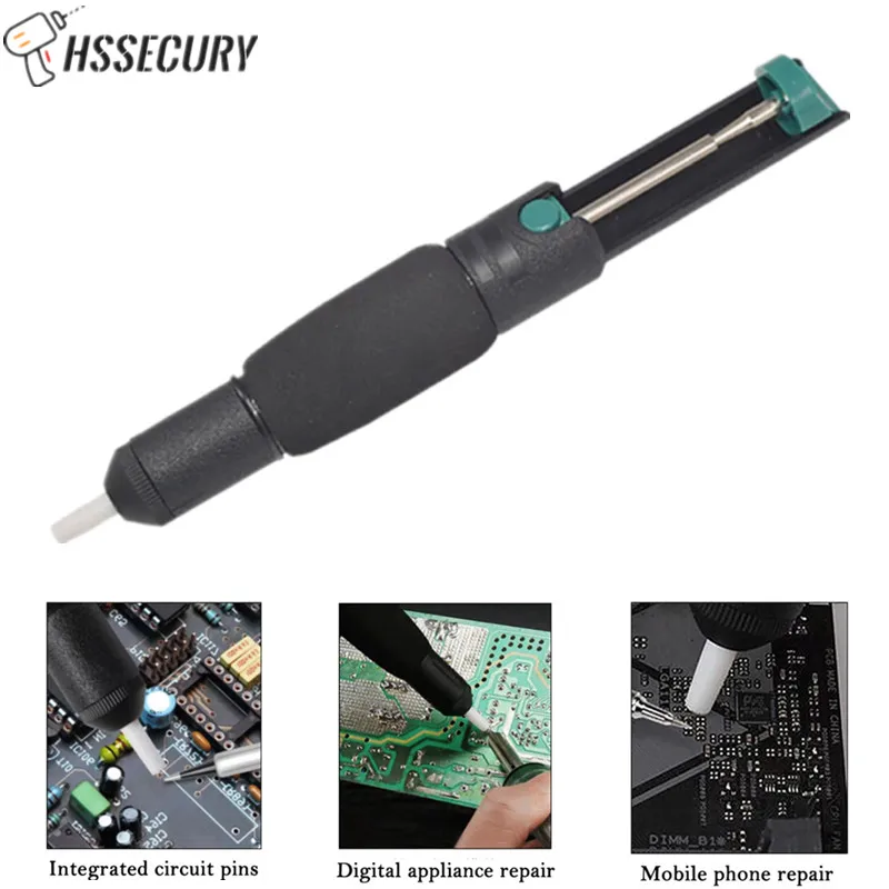 Plastic Powerful Desoldering Pump Suction Tin Vacuum Soldering Iron ...
