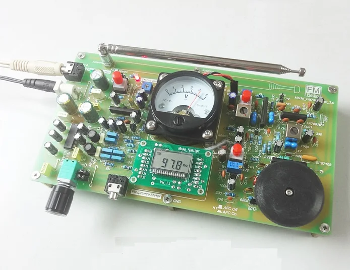 DIY Kits FM7303 Radio Board Digital Frequency Modulation Radio Board ...