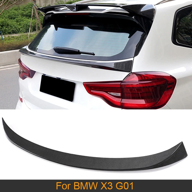 Carbon Look Rear Trunk Spoiler Wing For BMW X3 G01 2018 2019 2020 Car ...