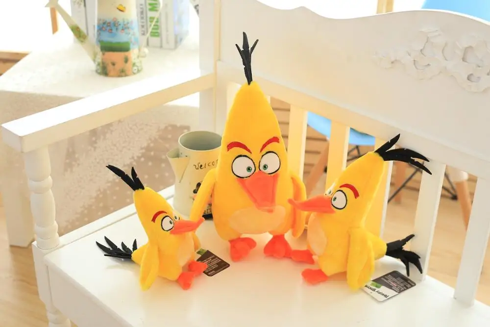 Anime Angry Red Bird Chuck Bomb Bad Piggies Plush Toy For Children ...