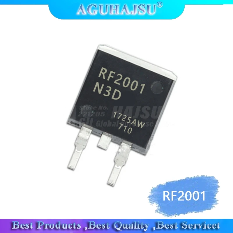 10 pces rf1501ns3s rf2001n3d to 263 rf1501 to263 smd RF1501 NS3S ...