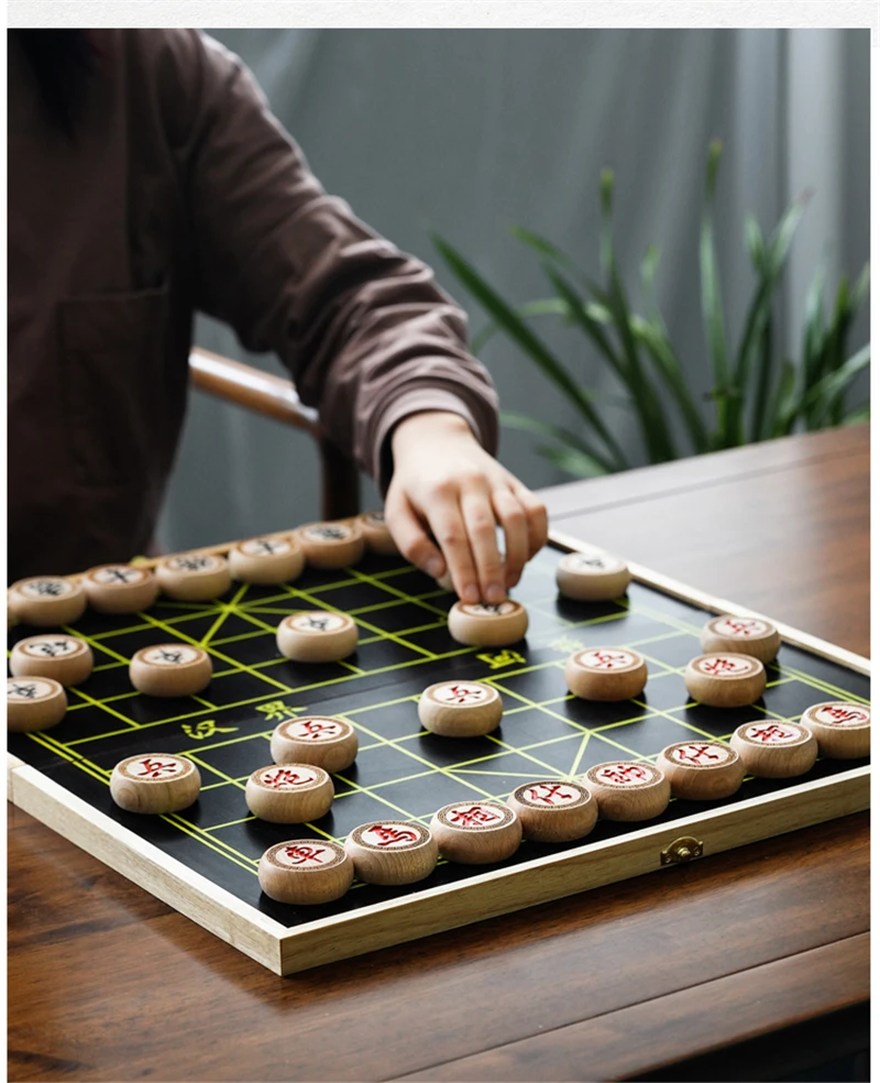 Portable Chinese Chess Game Set – Family Party Fun or Gift - ReSilkRoad