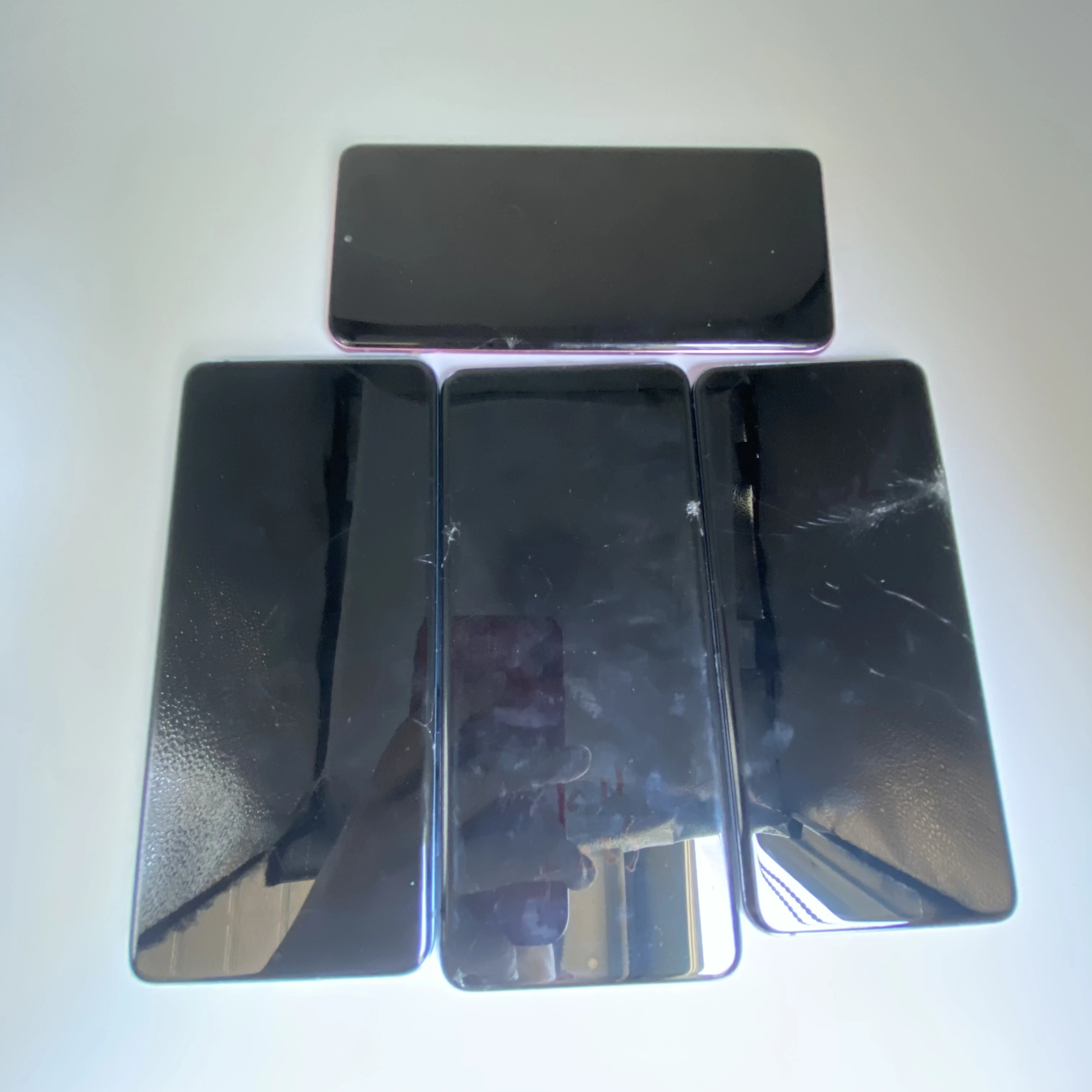 Layar LCD Latihan untuk Samsung Galaxy S20 S20 + U Lcd Kaca Rusak ...