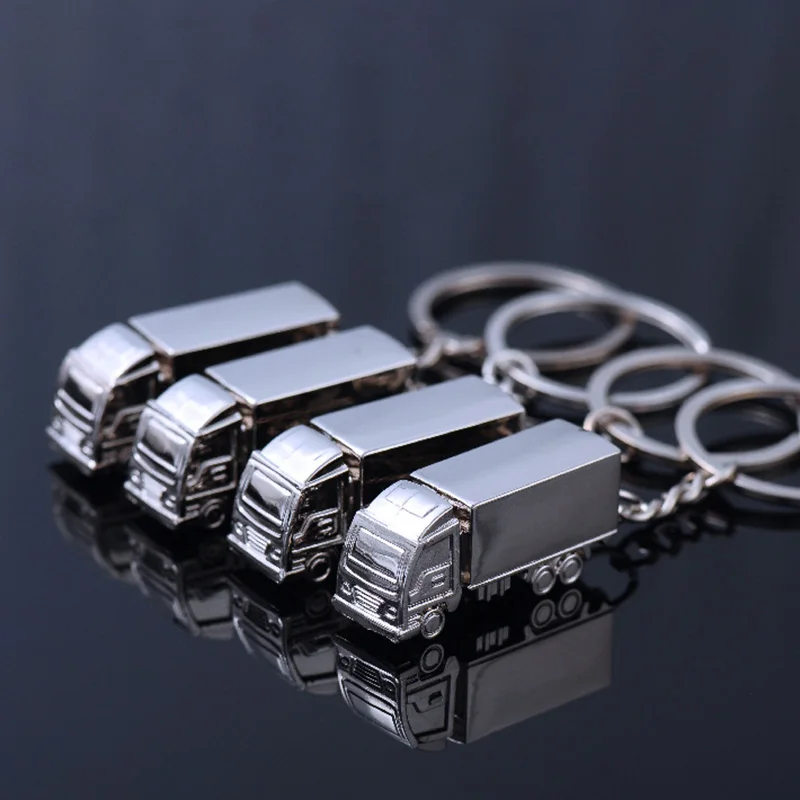 Truck-Motorbike-Car-Key-Ring-Three-dimensional-Big-Truck-Lorry-Modeling ...