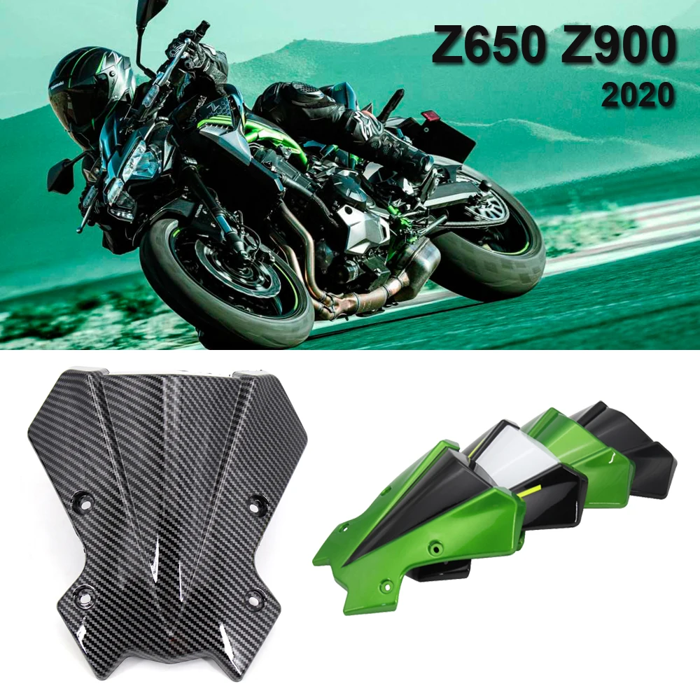 Motorcycle-windshield-sun-visor-front-fairing-windshield-carbon-fiber ...