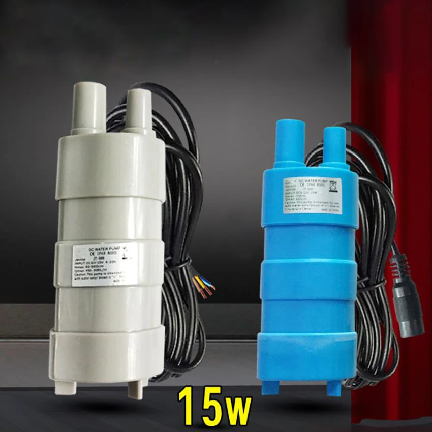 Dc 12v Micro Submersible Mini Water Pump Powerful With Wire / 5.5x2.1 ...