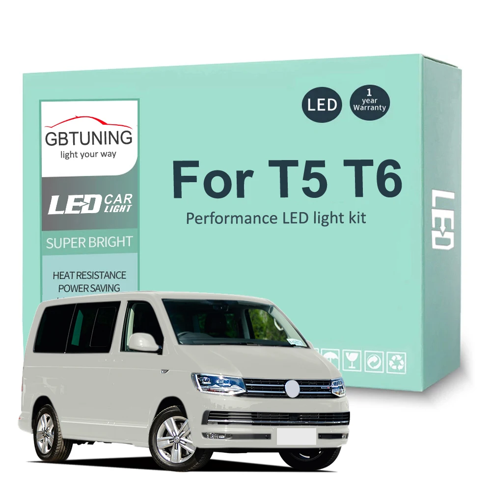 LED-Interior-Light-Bulb-Kit-For-Volkswagen-VW-Touareg-7L-7P-Touran ...
