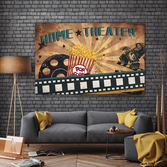 Home Movie Theater Wall Decor