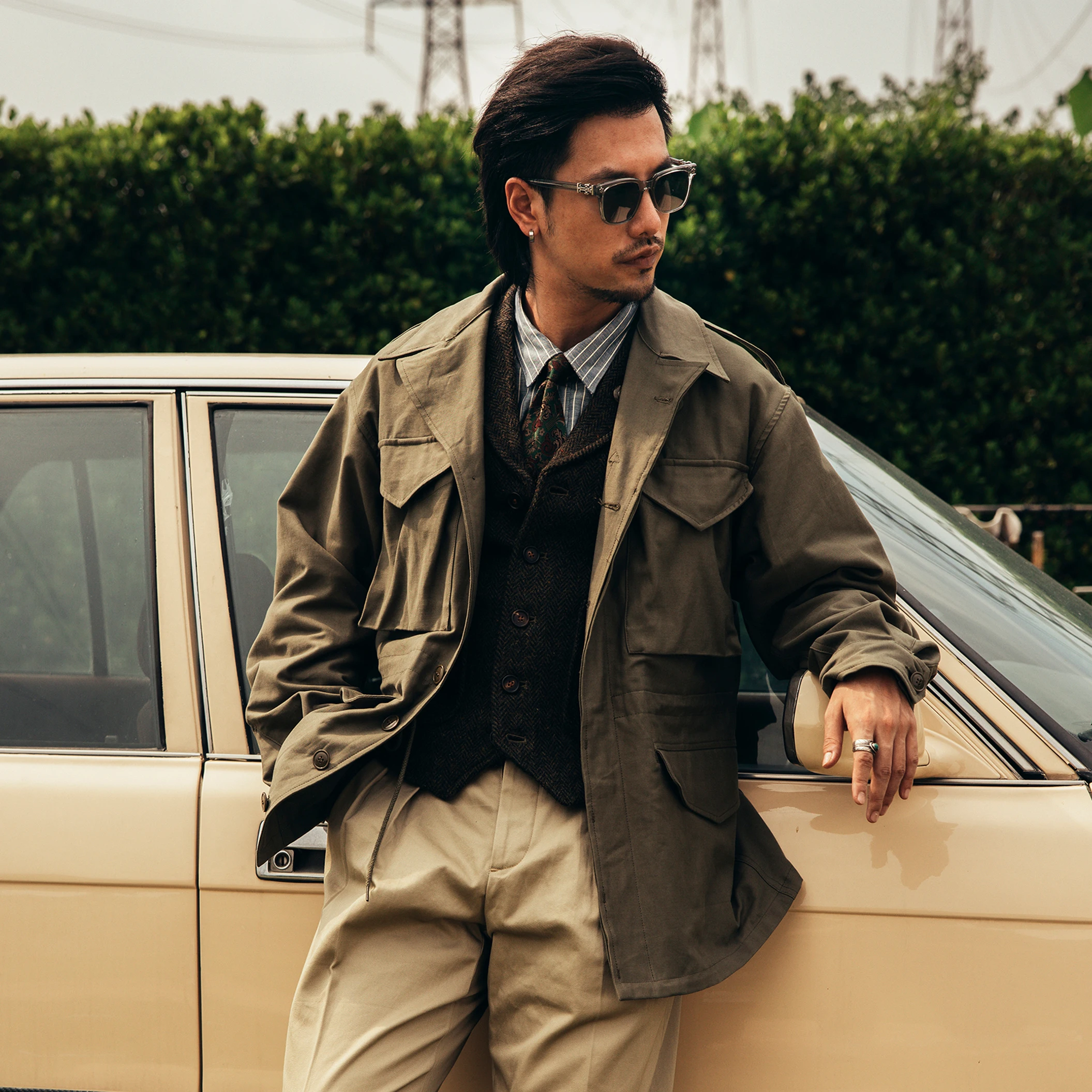 M43-0001-US-Big-Size-Vintage-Loose-Fitting-Good-Quality-Cotton-Fabric ...