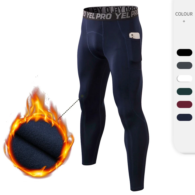 Viser-de-compression-d-entra-nement-sportif-pour-hommes-leggings-de-gym ...
