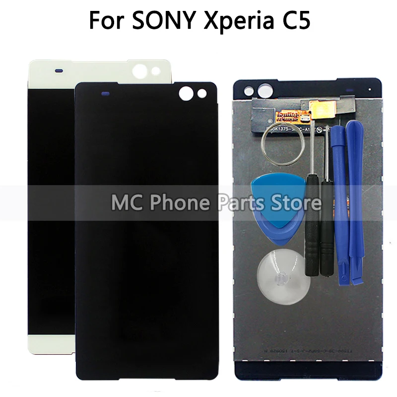 6,0 "para SONY Xperia C5 E5506 E5533 E5563 E5553 Digitalizador de pantalla táctil LCD para ...