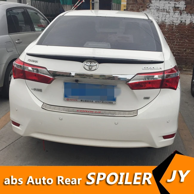 For Toyota Corolla Spoiler 2014-2016 Corolla Spoiler High Quality Abs ...