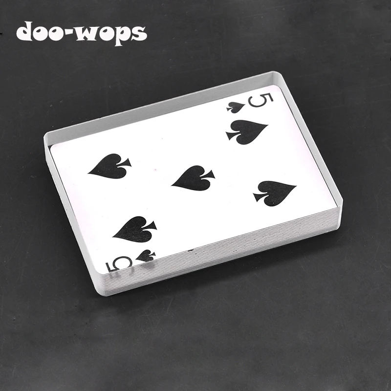 Omni Deck Glass Card Deck Ice Bound Magic Tricks Close Up Card Illusion ...