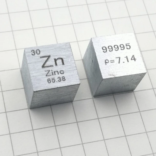 Zinc Solid Cubes