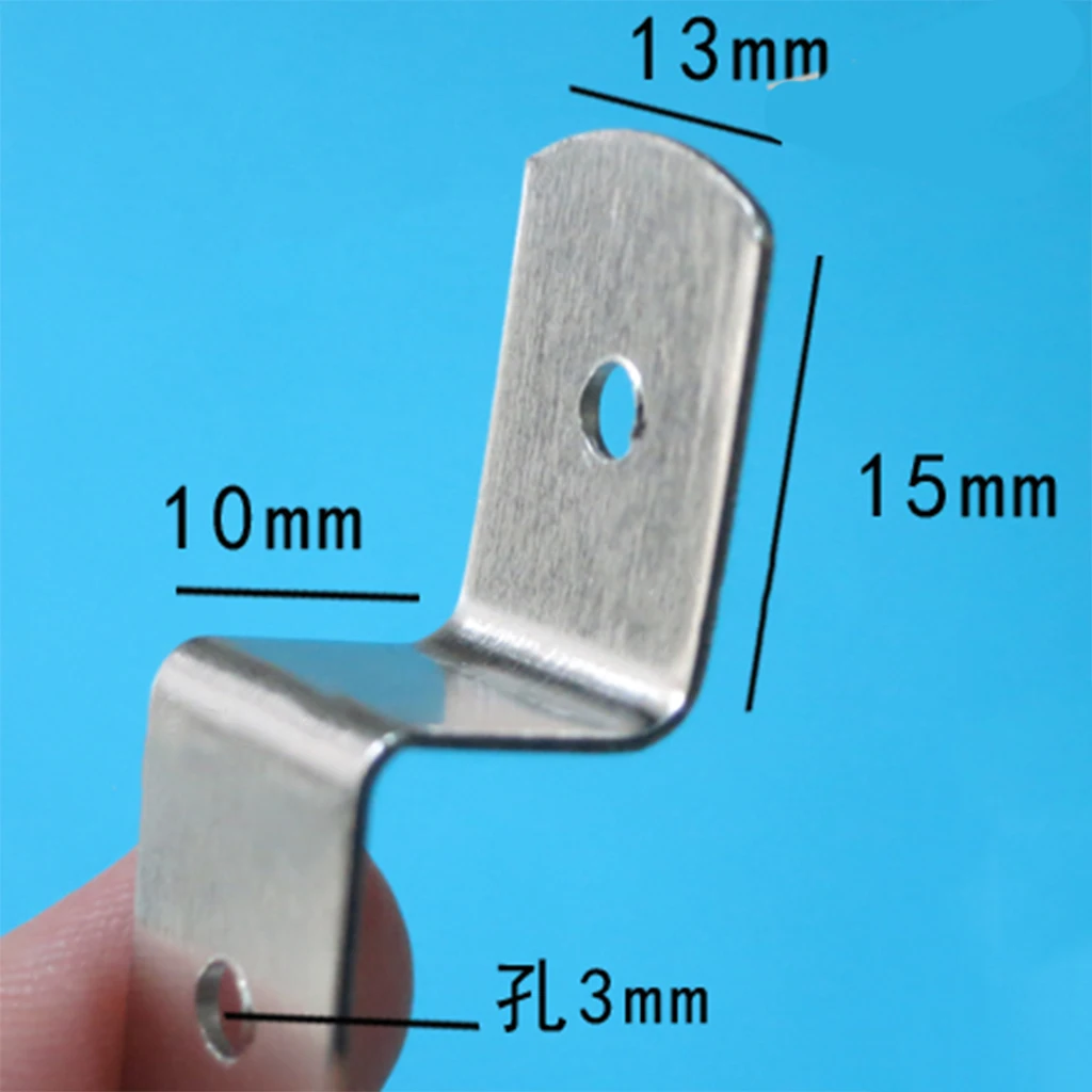 100pcs Silver Offset Mounting Canvas Z Clips for Photo Picture Framing ...