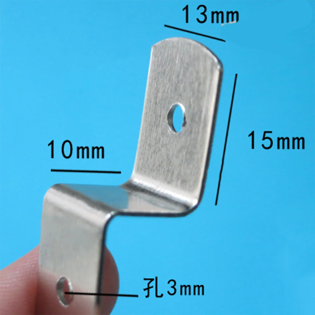 100pcs Silver Offset Mounting Canvas Z Clips For Photo Picture Framing ...
