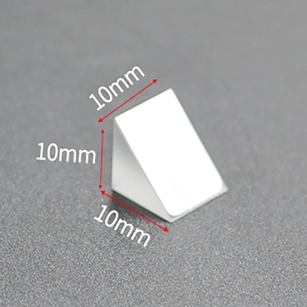 Optical-Triangular-Prism-10-10-10mm-Right-Angle-Internal-Reflection ...